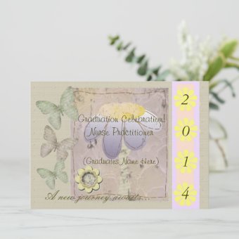 Nurse Practitioner Graduation Invitations 2014 | Zazzle