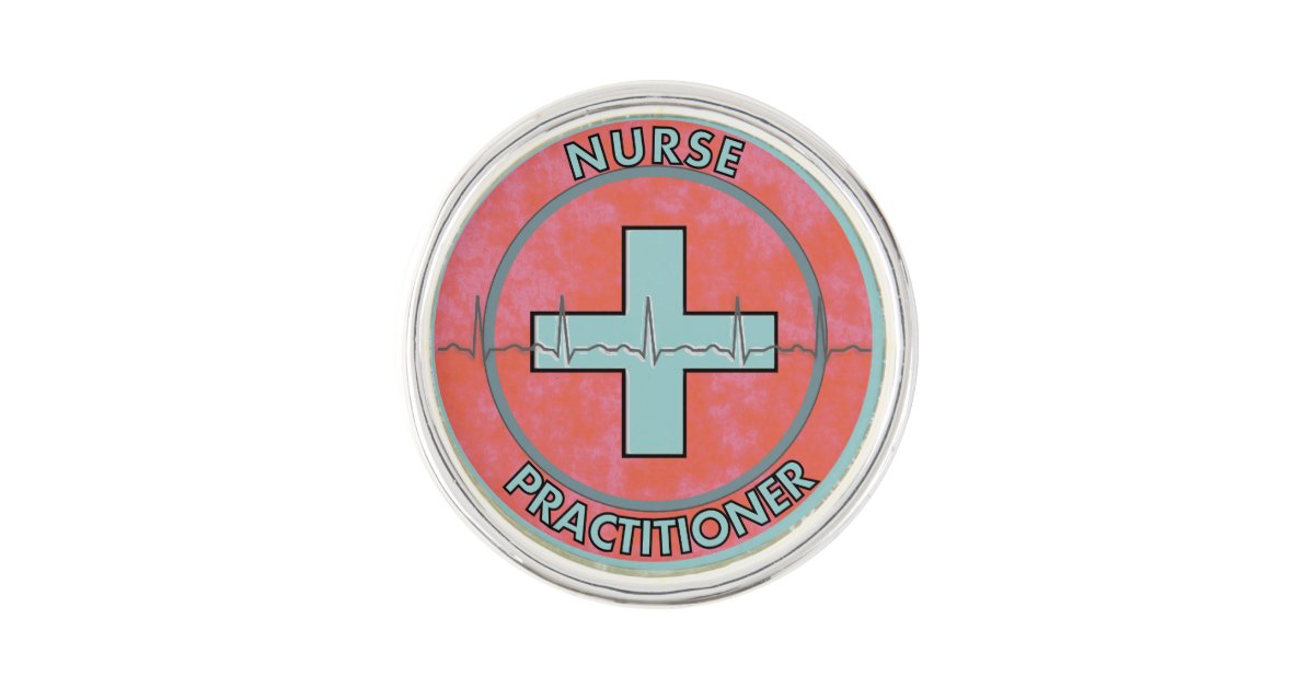 Nurse Practitioner Lapel Pin | Zazzle