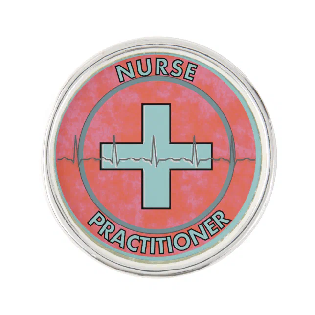 Nurse Practitioner Lapel Pin | Zazzle