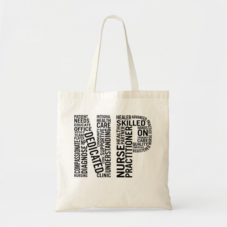 Nurse Practitioner NP Tote Bag | Zazzle