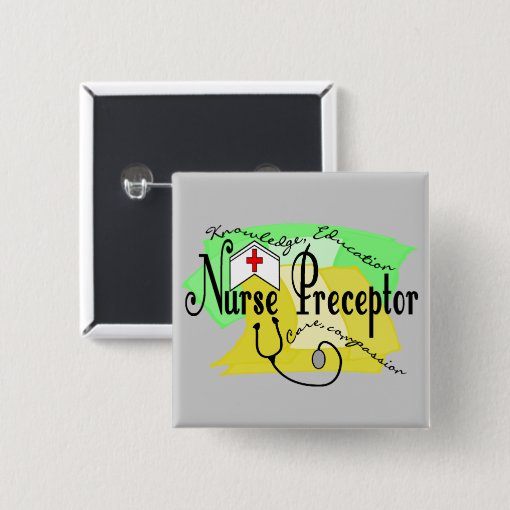 Nurse Preceptor Button | Zazzle