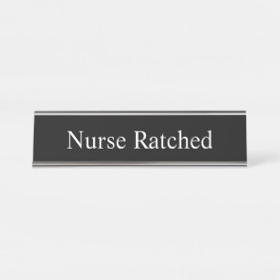 Nurse Desk Name Plates | Zazzle