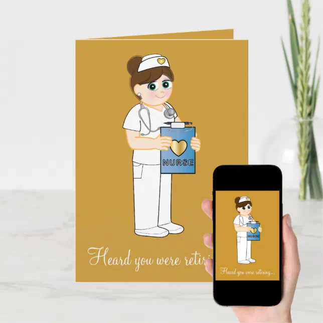 Nurse Retirement Card | Zazzle