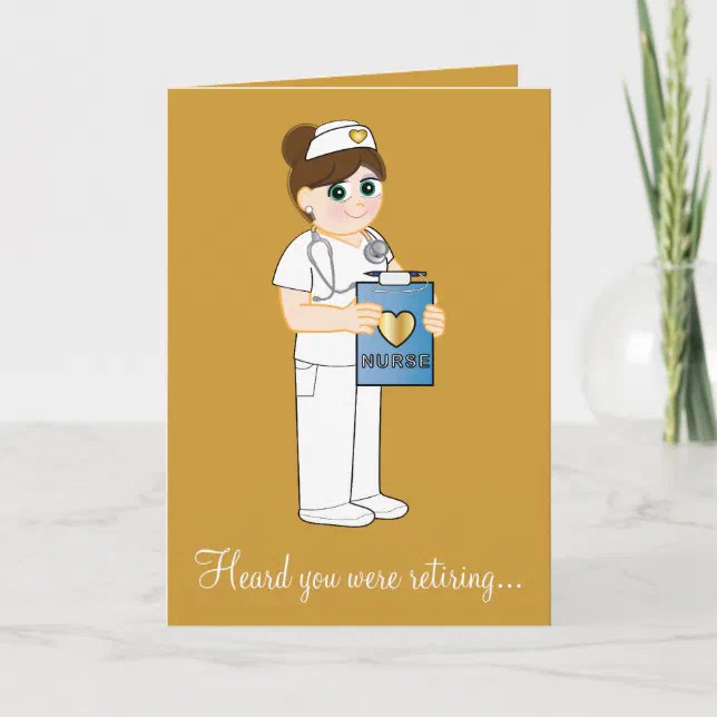 Nurse Retirement Card | Zazzle