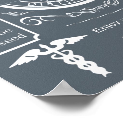 nurse Retirement long service award medical Poster | Zazzle