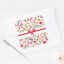 Nurse Square Sticker | Zazzle