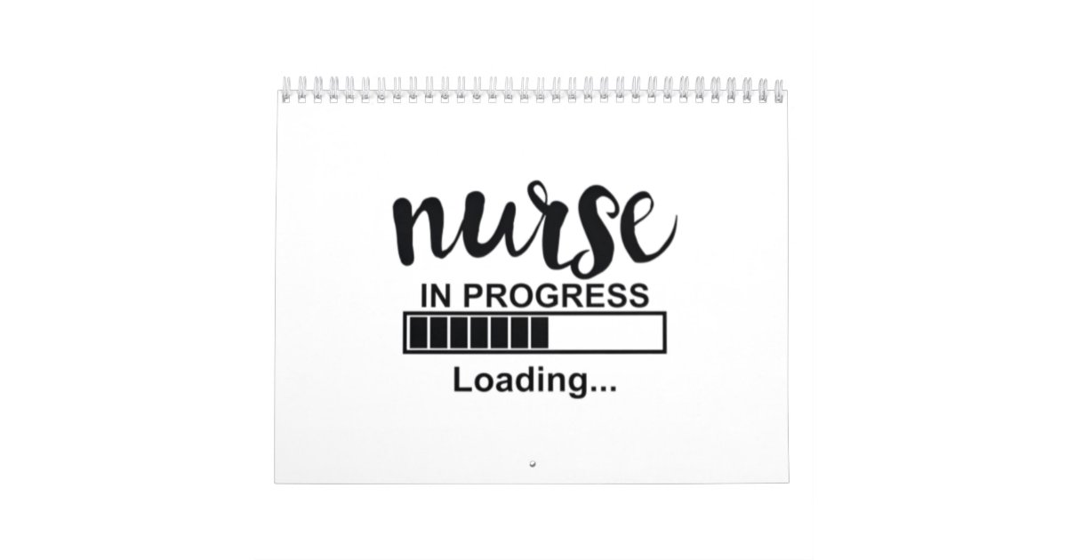 Nurse student 2024 calendar | Zazzle