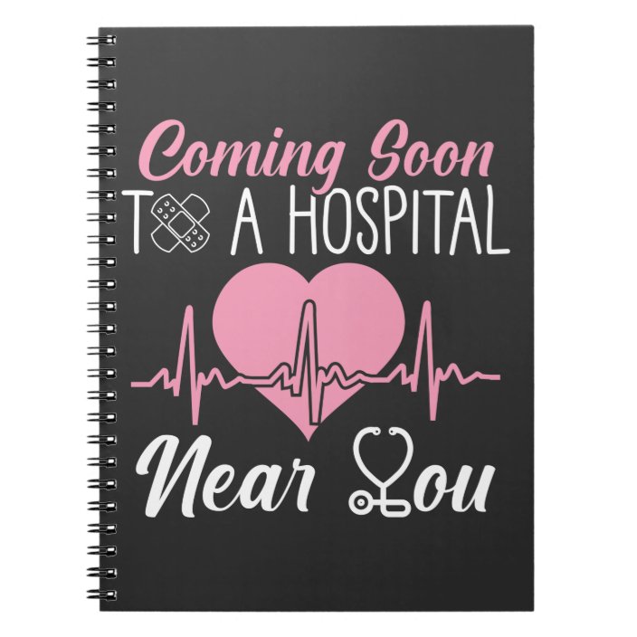 Nurse Students Graduation Hospital RN Nursing Notebook | Zazzle.com