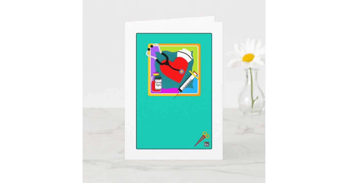 Nurse Tools Get Well card | Zazzle