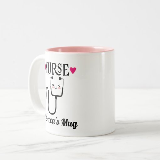 Nurse Week Appreciation Gift Two-Tone Coffee Mug | Zazzle
