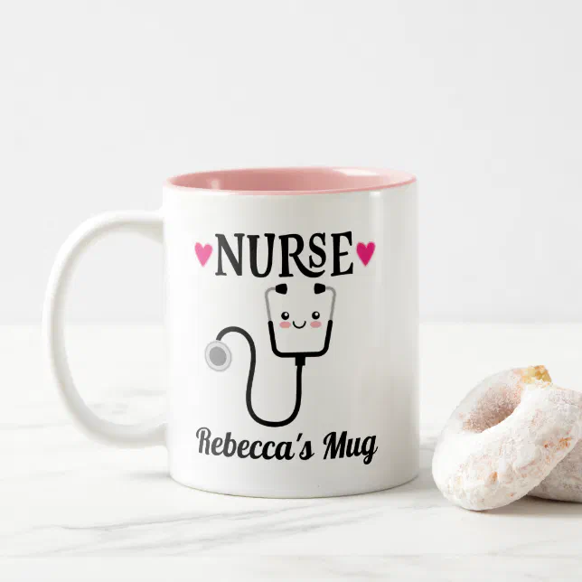 Nurse Week Appreciation Gift Two-Tone Coffee Mug | Zazzle
