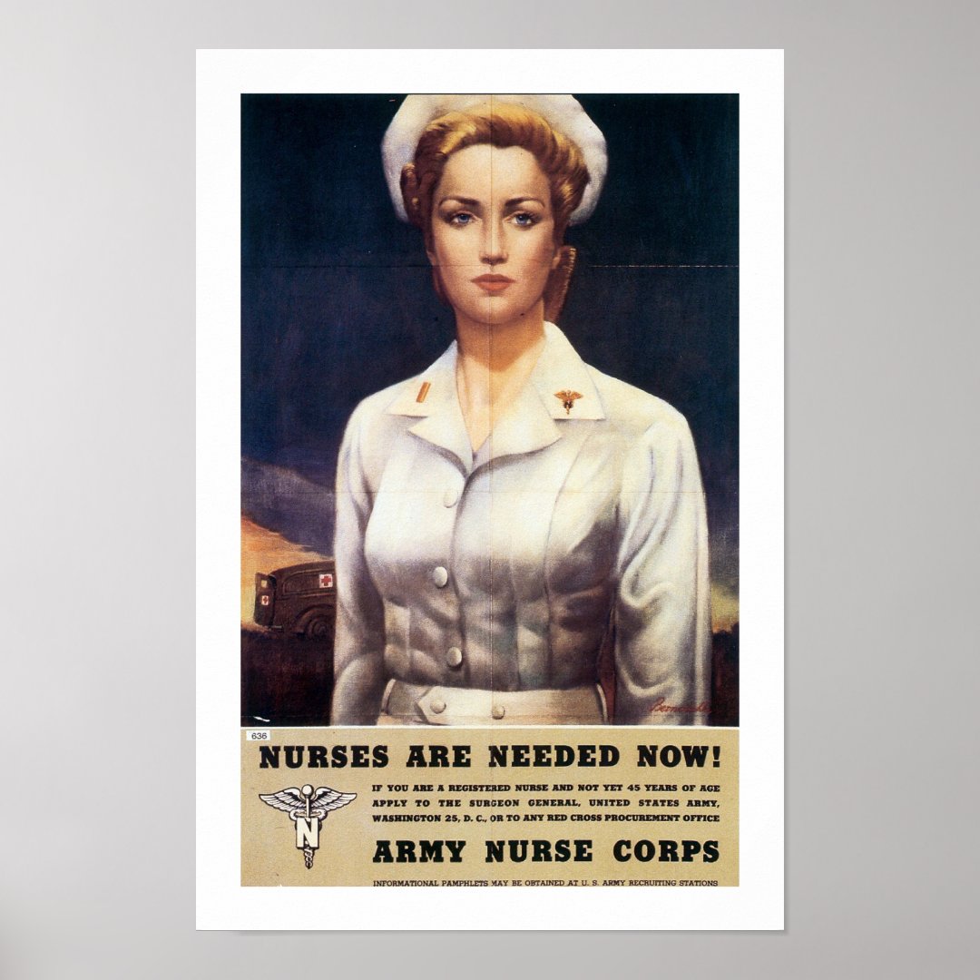 Nurses Are Needed Now! Poster | Zazzle