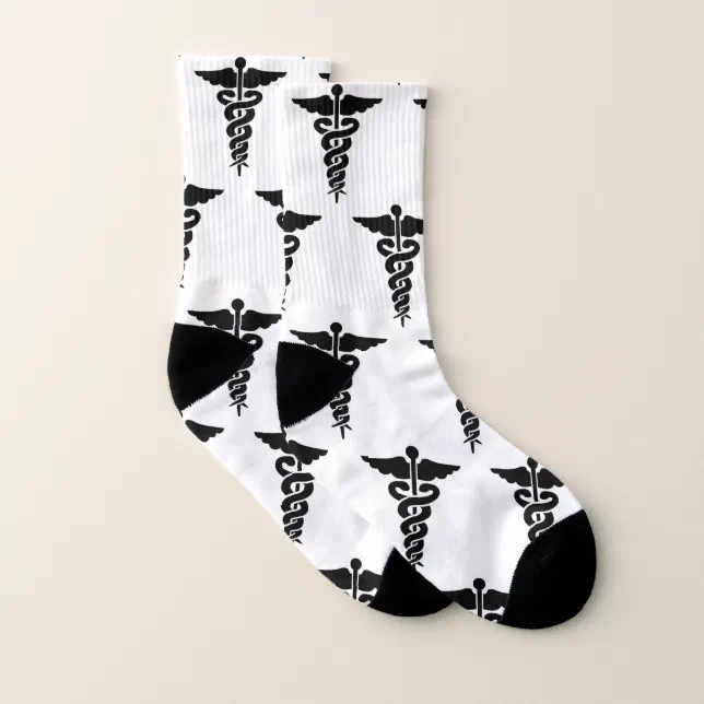 Nurses Medical Logo Socks | Zazzle