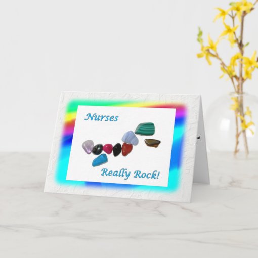 Nurses Really Rock! Card | Zazzle