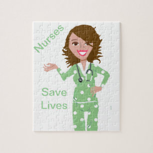 Nurse Jigsaw Puzzles | Zazzle