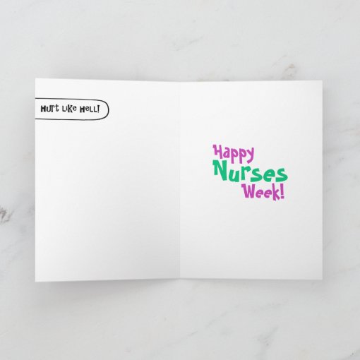 Nurses Week Funny Greeting Cards | Nurse Cards | Zazzle