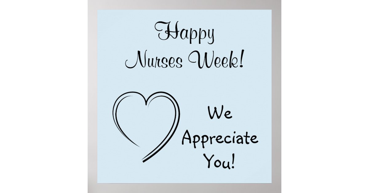 Nurses Week posters Art Prints Nursing RN Nurse | Zazzle.com