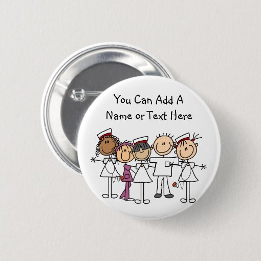 Nurses Week T-shirts and Gifts Pinback Button | Zazzle