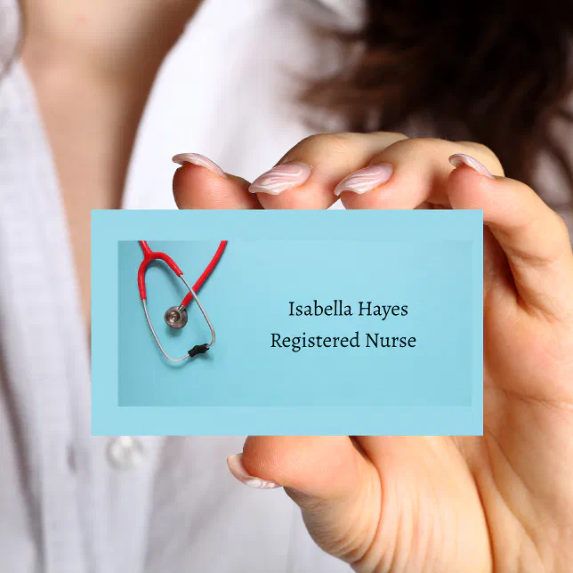 Nursing Business Card | Zazzle