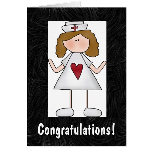 Nursing Congratulations Greeting Card | Zazzle