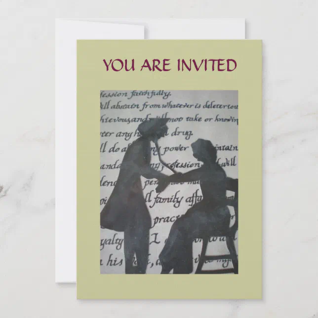 Nursing Invitation | Zazzle