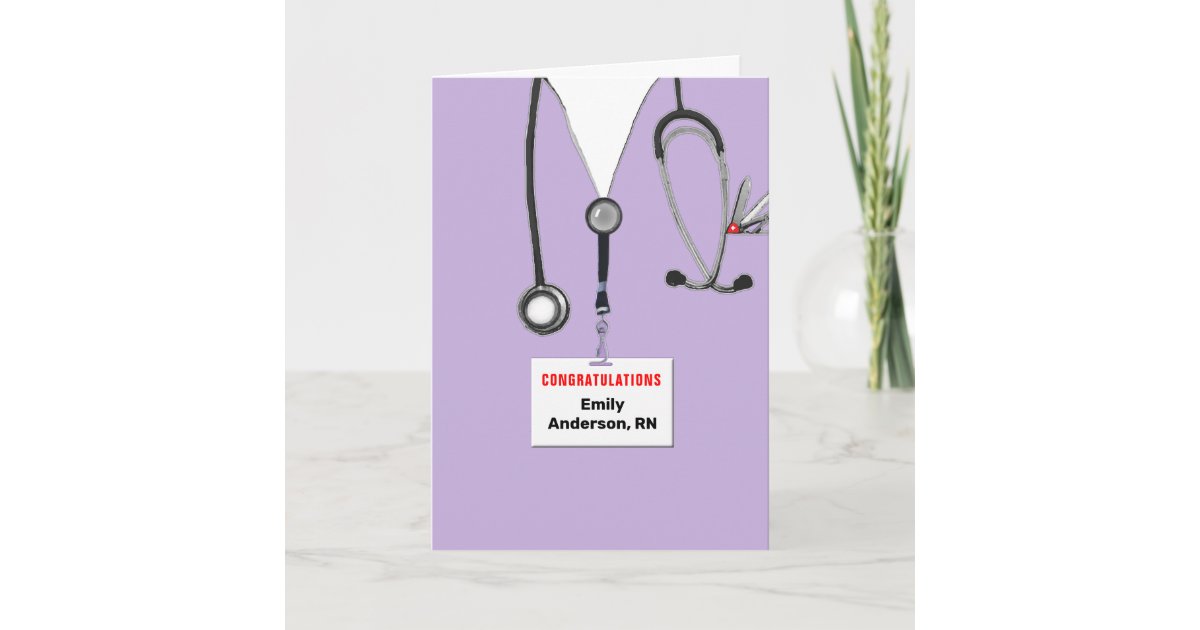 nursing school graduation card | Zazzle.com