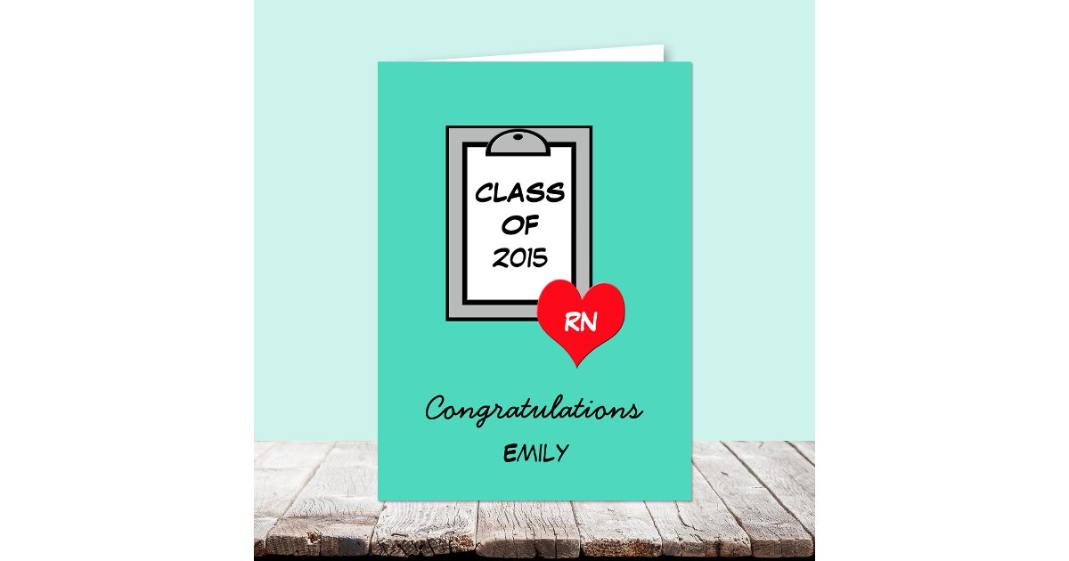 Nursing School Graduation Cards | Zazzle