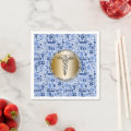 Nursing School Graduation Gold Caduceus Napkins | Zazzle