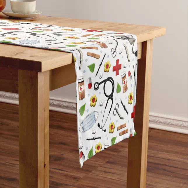 Nursing School Graduation Short Table Runner | Zazzle