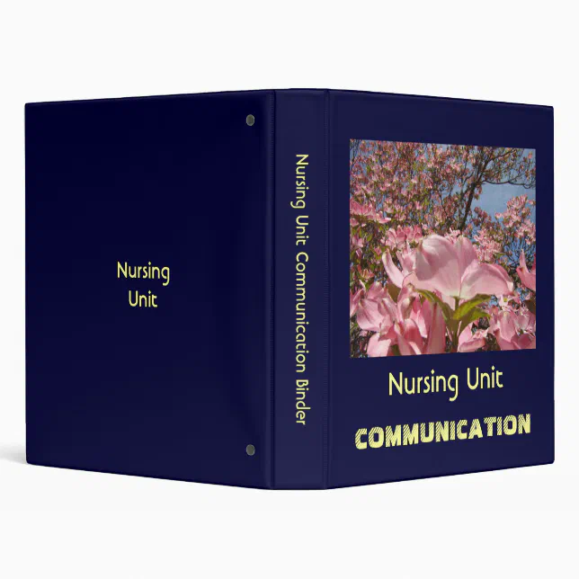 Nursing Unit Communication binder custom Nurses | Zazzle