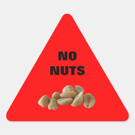 Nut Allergy sticker | Zazzle.com