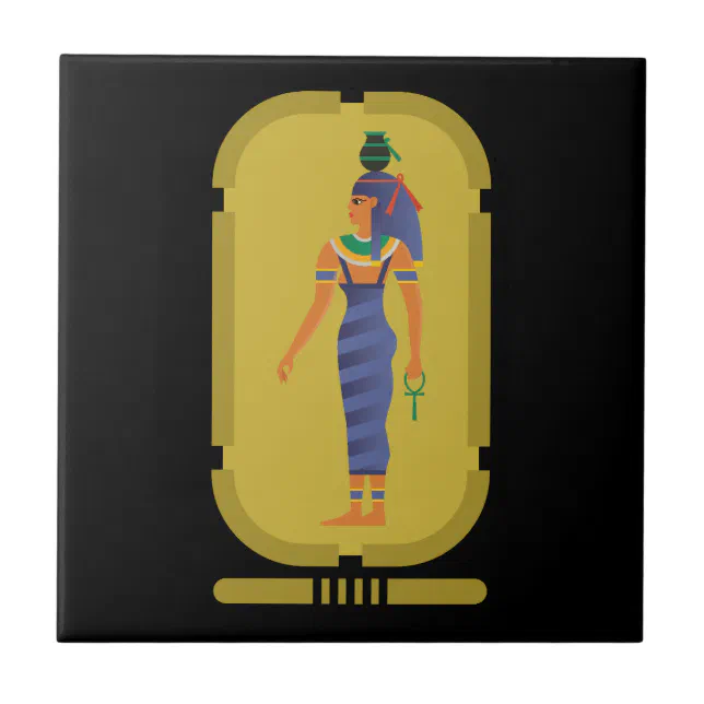 Nut Egyptian Goddess Ceramic Tile | Zazzle