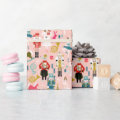 Nutcracker Ballet Characters - pink Wrapping Paper | Zazzle