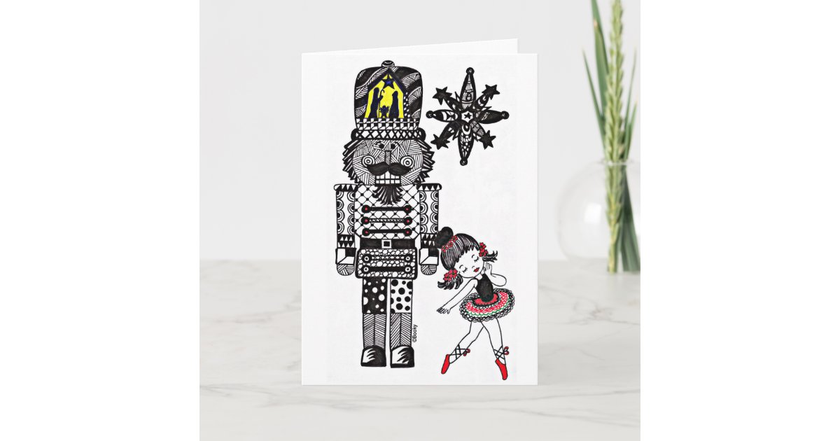 Nutcracker Card | Zazzle
