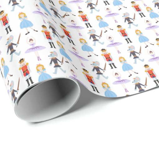 Nutcracker Characters Wrapping Paper | Zazzle