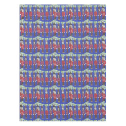 Nutcracker Christmas Tablecloth | Zazzle