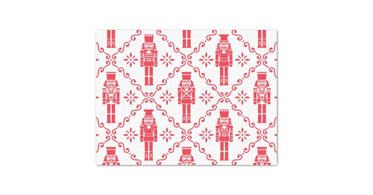 Nutcracker Christmas Tissue Paper | Zazzle
