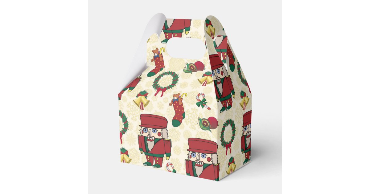 Nutcracker Holiday Christmas Favor Boxes | Zazzle