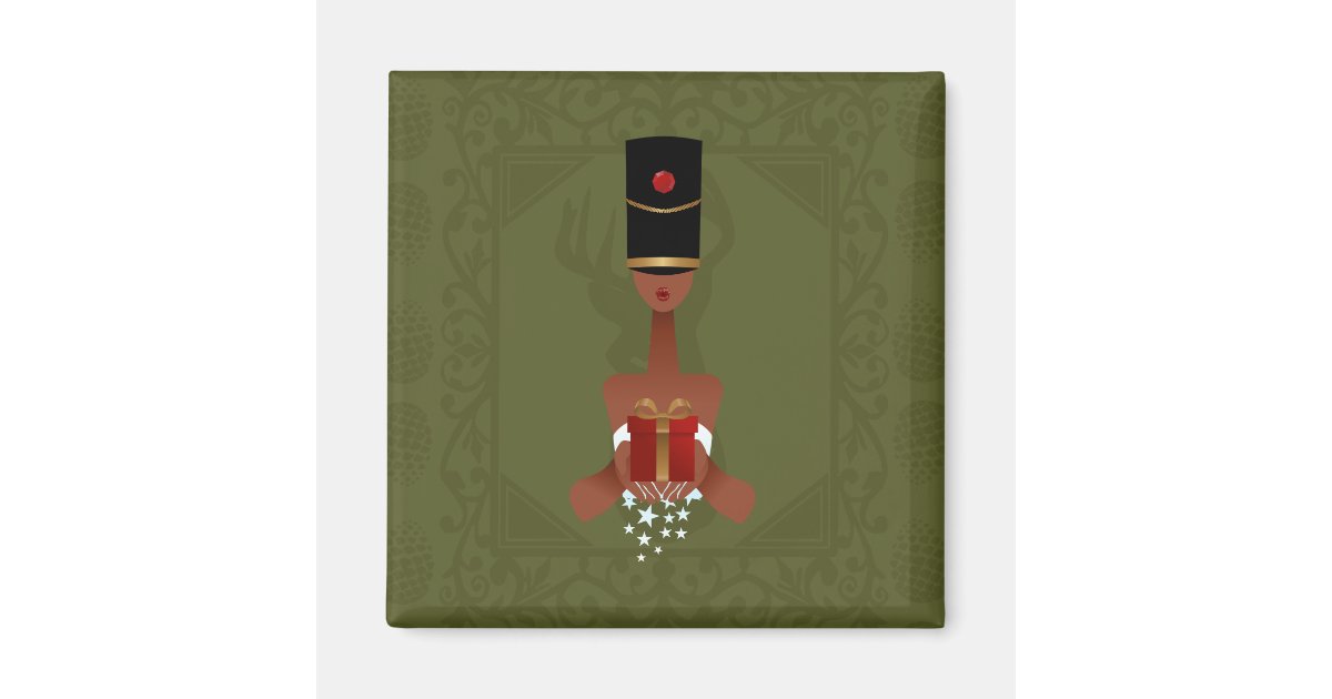Nutcracker Holiday Gift Christmas Magnet | Zazzle