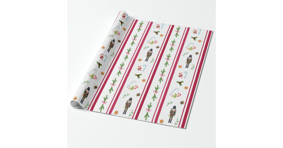 Nutcracker Holiday Wrapping Paper | Zazzle