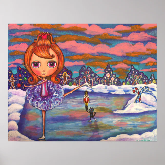 Nutcracker Ice Ballet Poster | Zazzle
