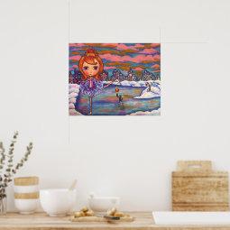 Nutcracker Ice Ballet Poster | Zazzle