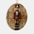 Nutcracker Personalized Christmas Ornament | Zazzle