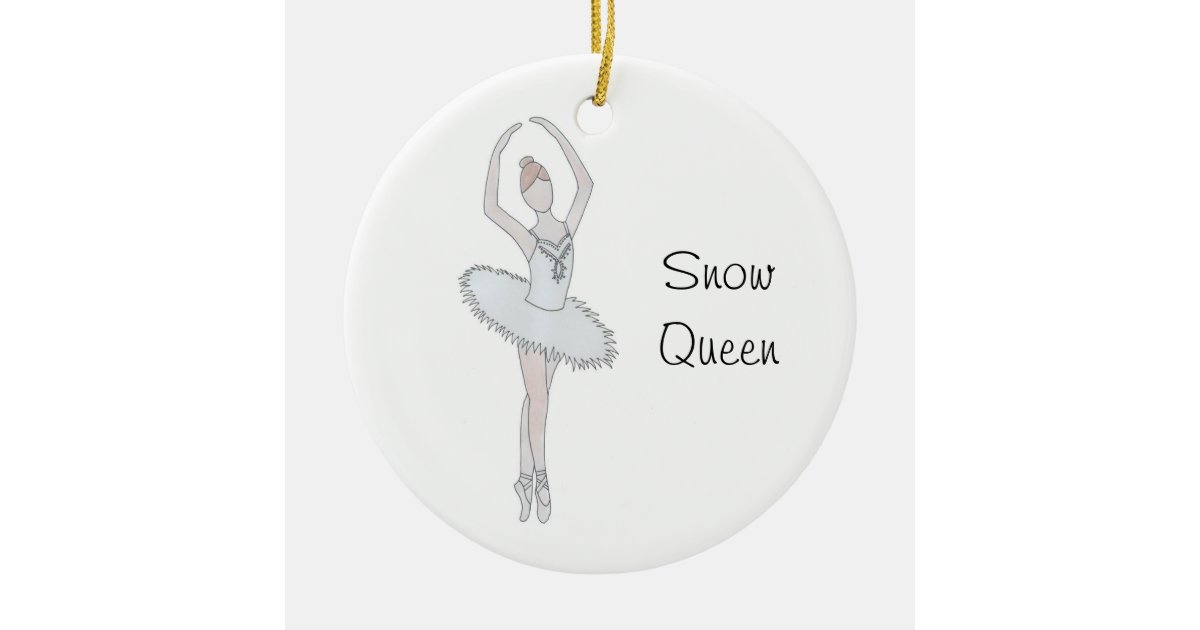 Nutcracker Snow Queen Keepsake Ornament | Zazzle