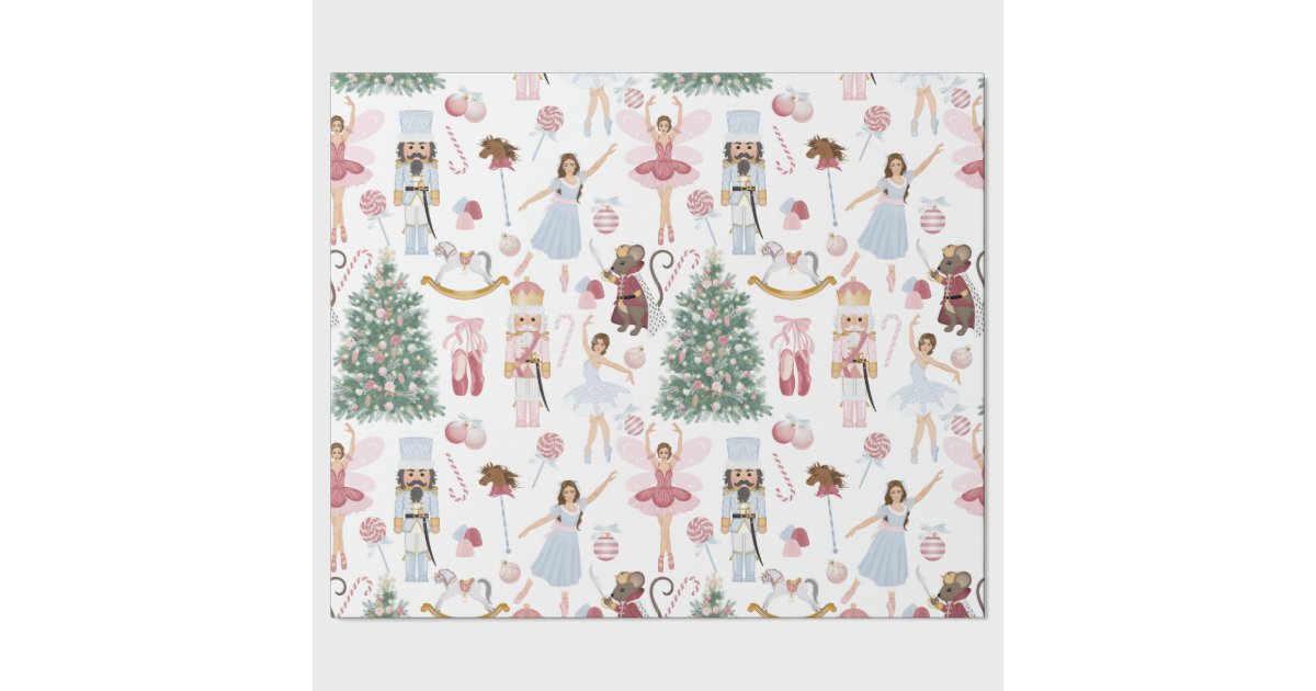 Nutcracker Sweets Wrapping Paper | Zazzle