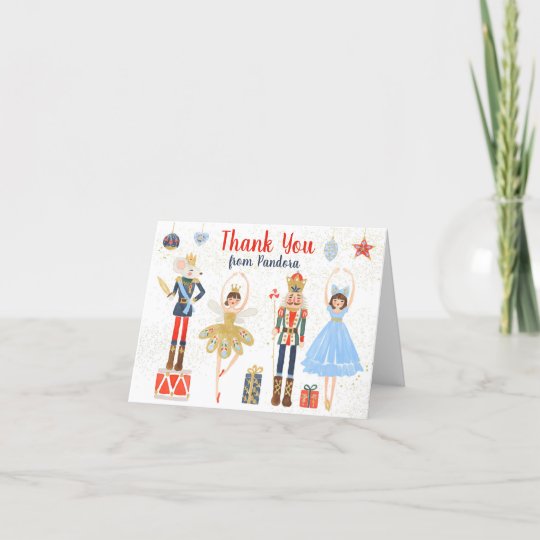 Nutcracker Thank You Note Stationery | Zazzle.com