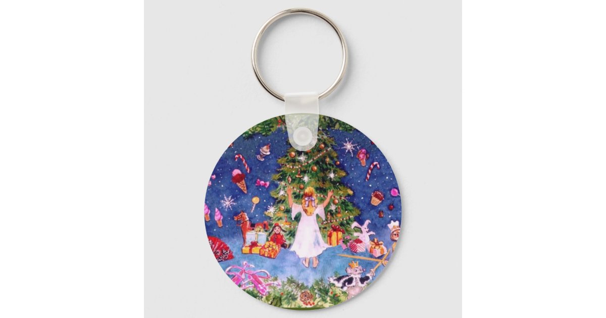 Nutcracker Tree Keychain | Zazzle