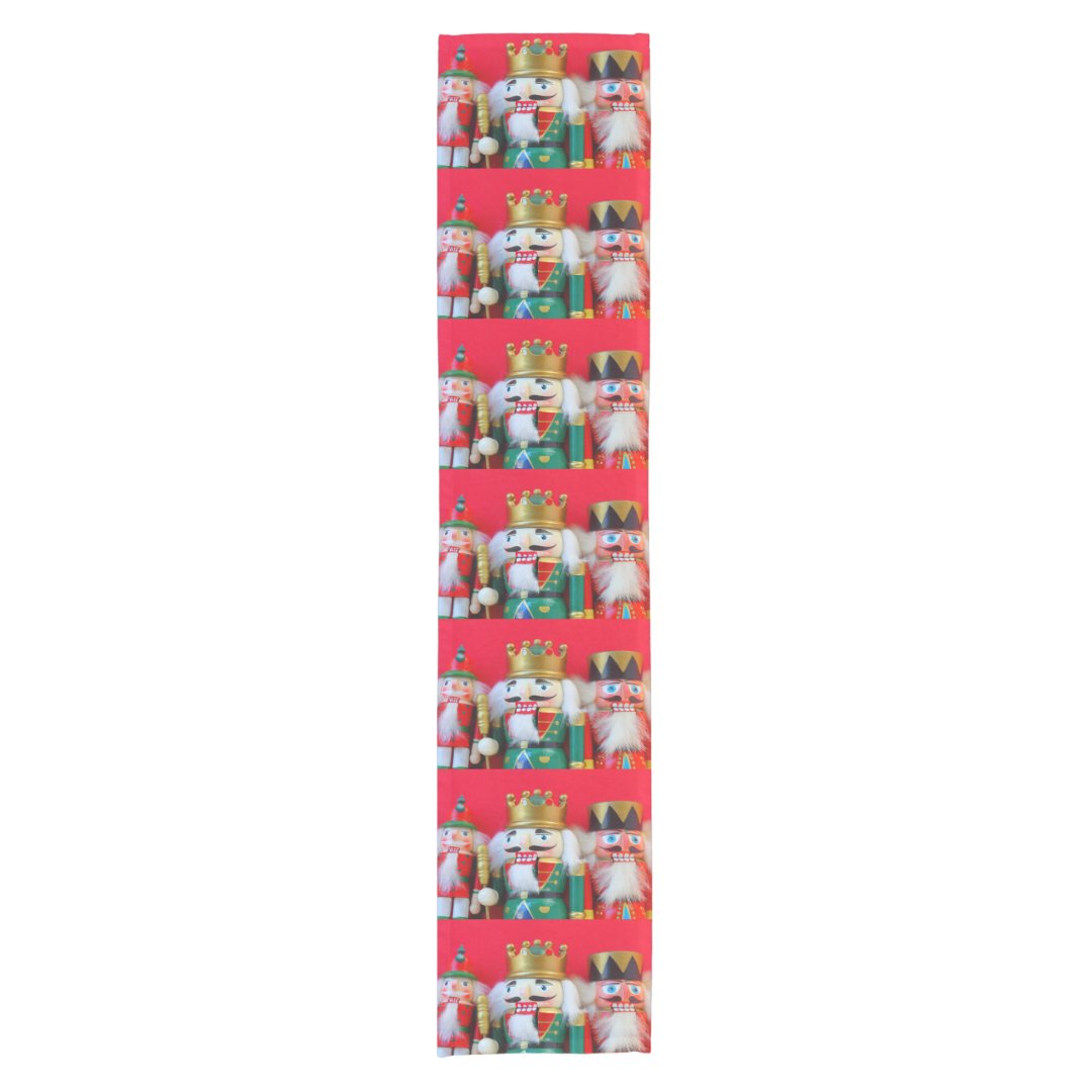 Nutcracker trio short table runner | Zazzle