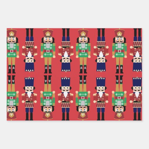 Nutcracker Wrapping Paper Sheets | Zazzle