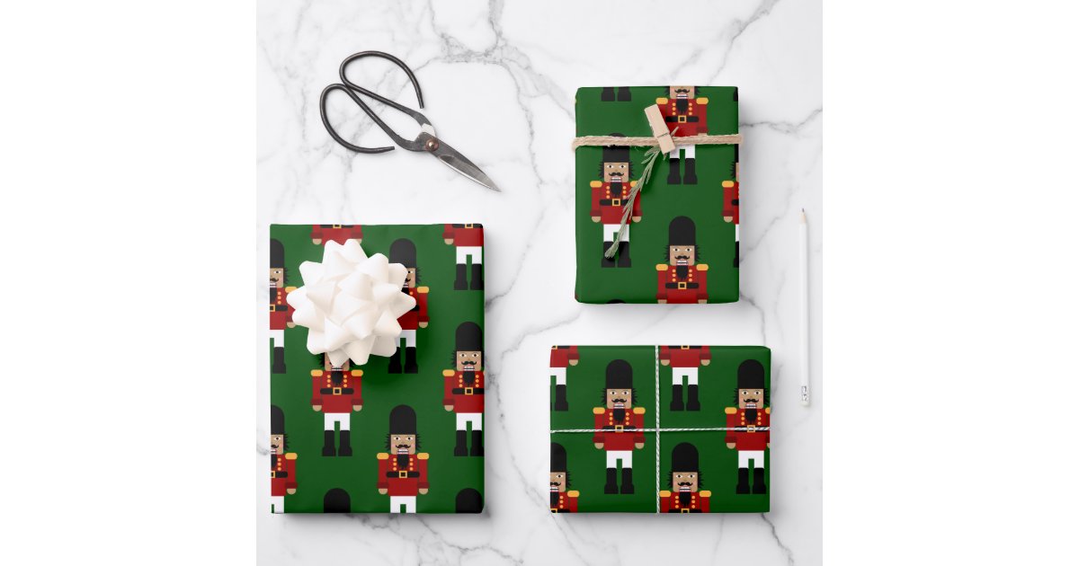 Nutcracker - wrapping paper sheets | Zazzle